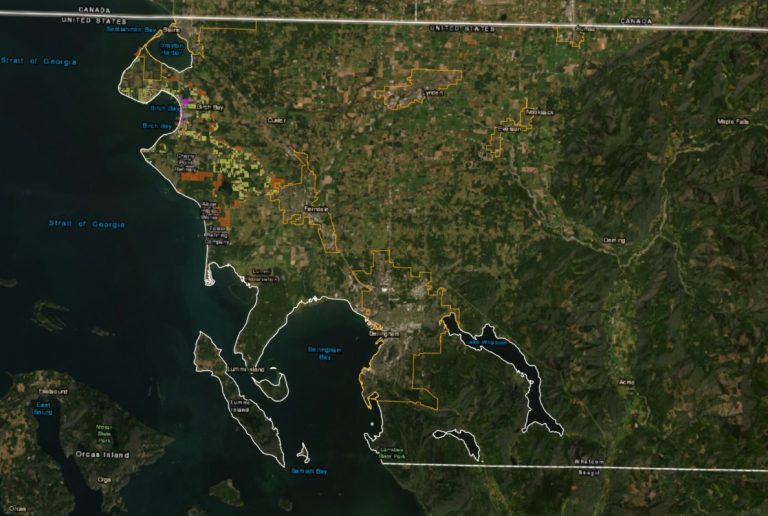 Whatcom County Public Works Stormwater Fee Roll Map | FLO