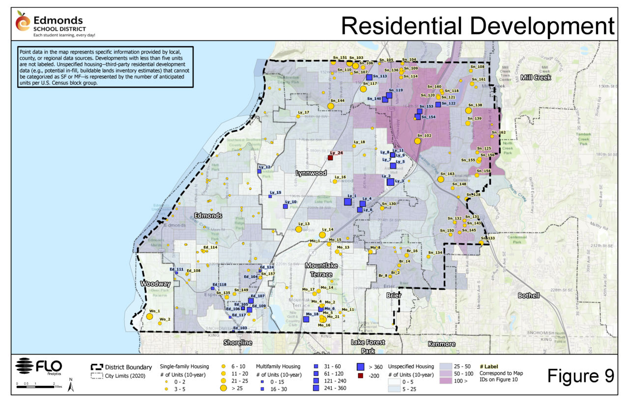 FLO Residential Development Map Edmonds School District FLO